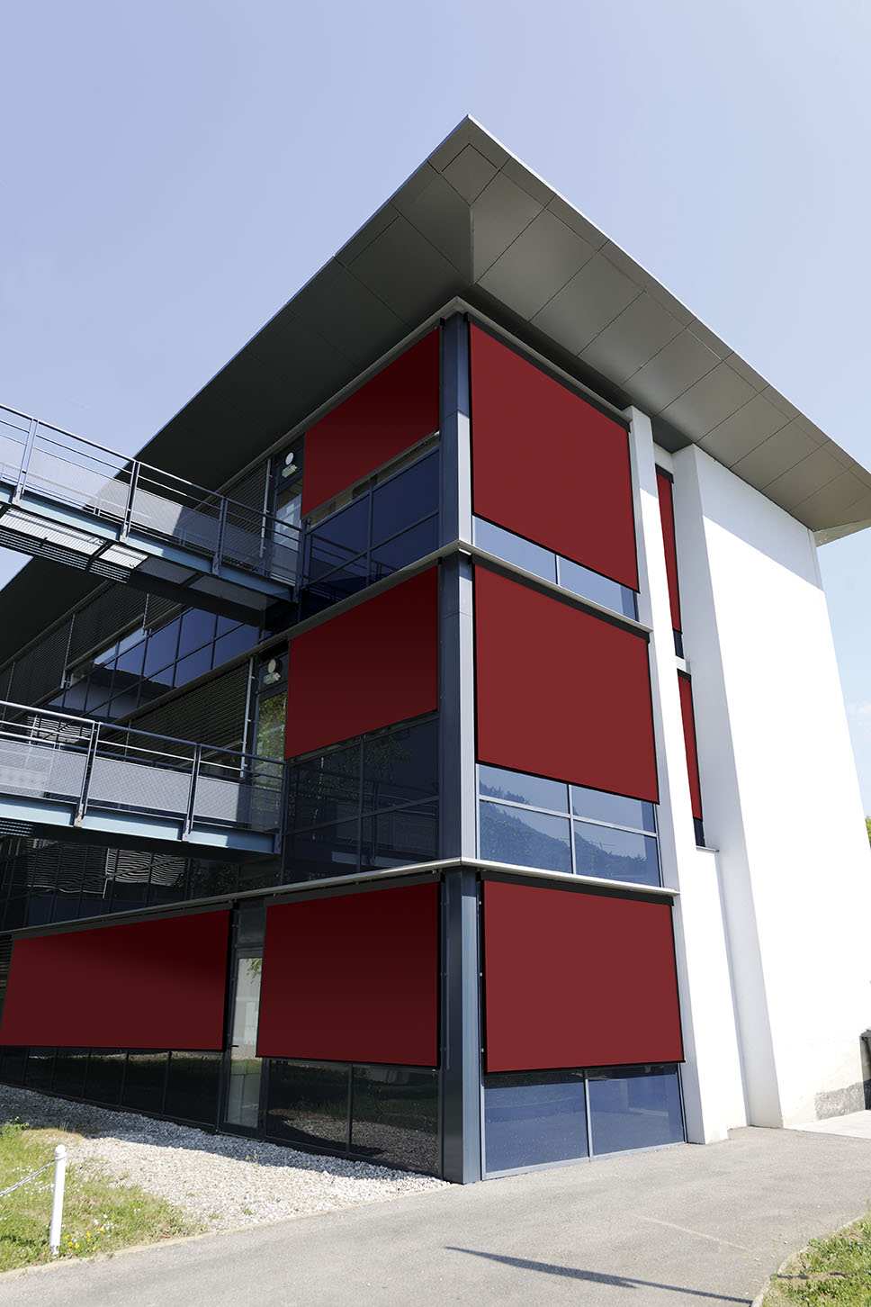 Store vertical extérieur connecté Ambio Profalux pro